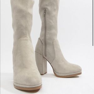 ASOS | Shoes | Slim Fit Over The Knee Boots | Poshmark